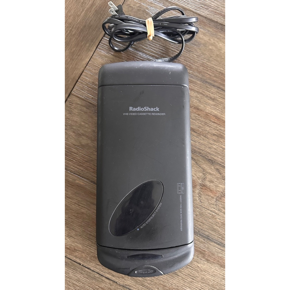 RadioShack | Media | Vtg Radioshack Vhs Cassette Rewinder Blackplug In ...